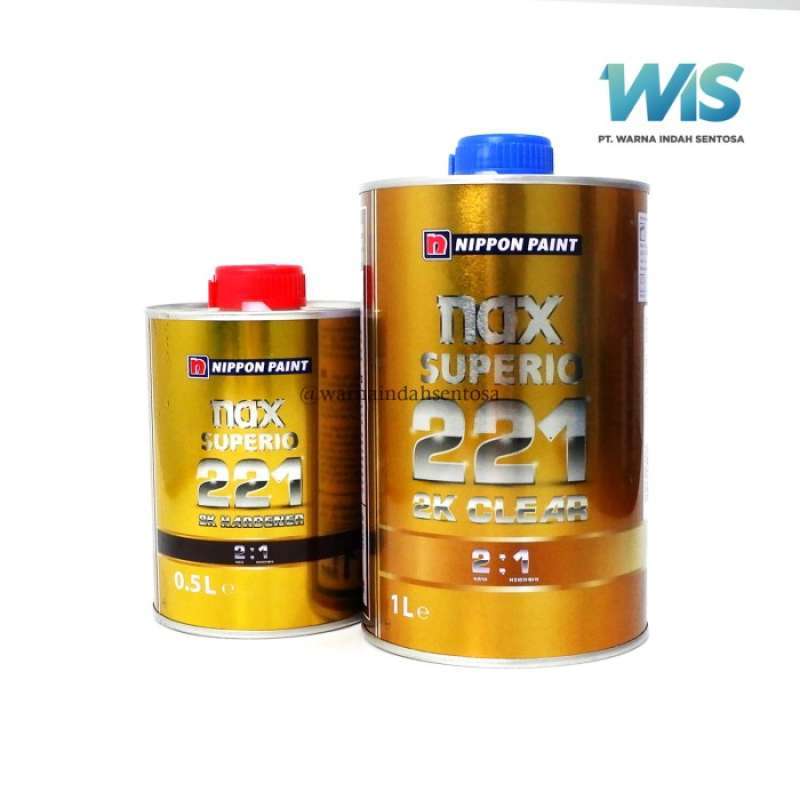 Jual Nippon Paint Nax Superio 221 2k Clear 1,5 Ltrset Di Seller Gajendra - Cengkareng Timur ...