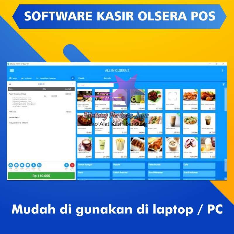 Jual Printer Bluetooth Epx583-v2 + Aplikasi Kasir Premium Olsera 12 ...