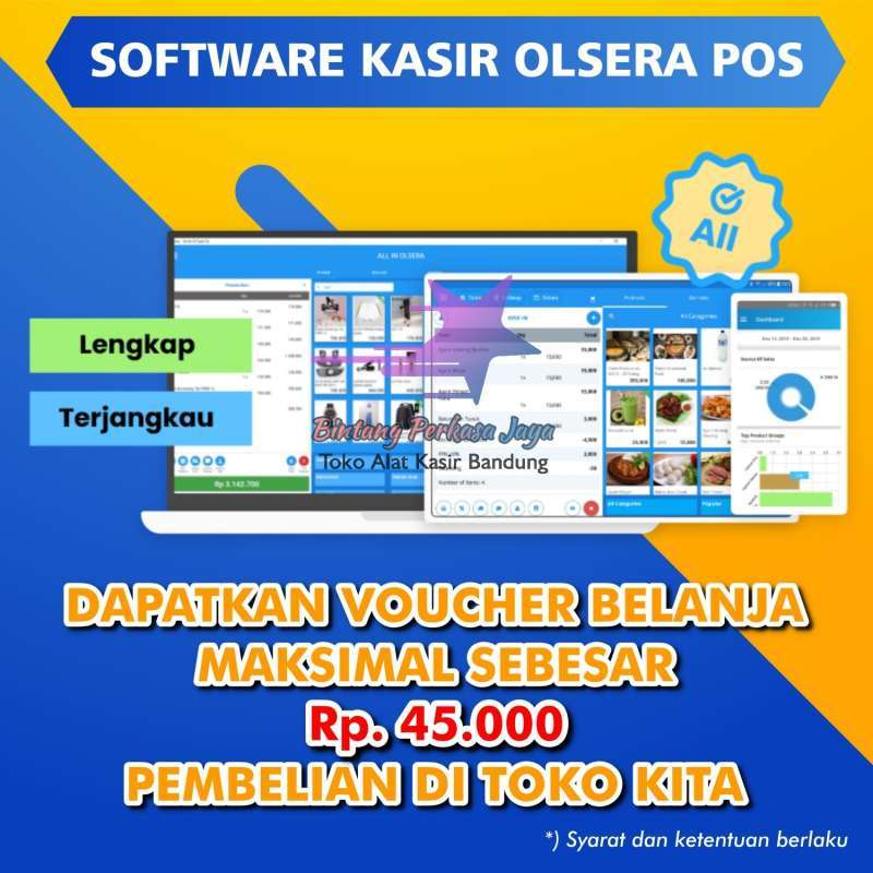 Jual Printer Bluetooth Epx583-v2 + Aplikasi Kasir Premium Olsera 12 ...