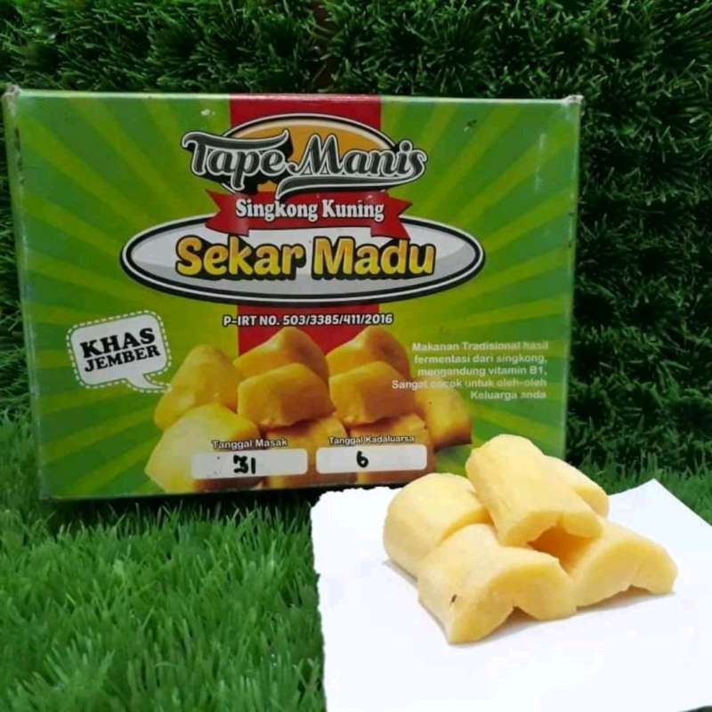 Jual Tape Singkong Kuning Sekar Madu di Seller UD. PRIMADONA 2 ...