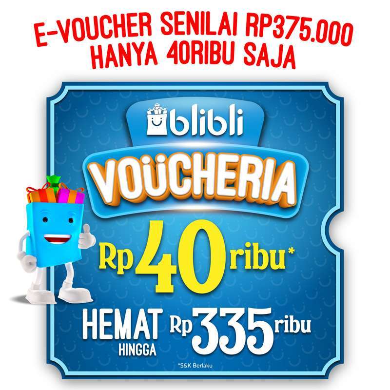 Jual Blibli Voucheria - Paket E- Voucher Belanja Super Hemat di Seller ...