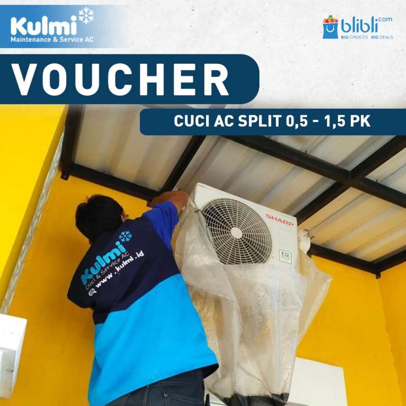 Jual Kulmi - Paket Cuci AC 0,5 - 1,5 PK di Seller Kulmi - Lengkong ...