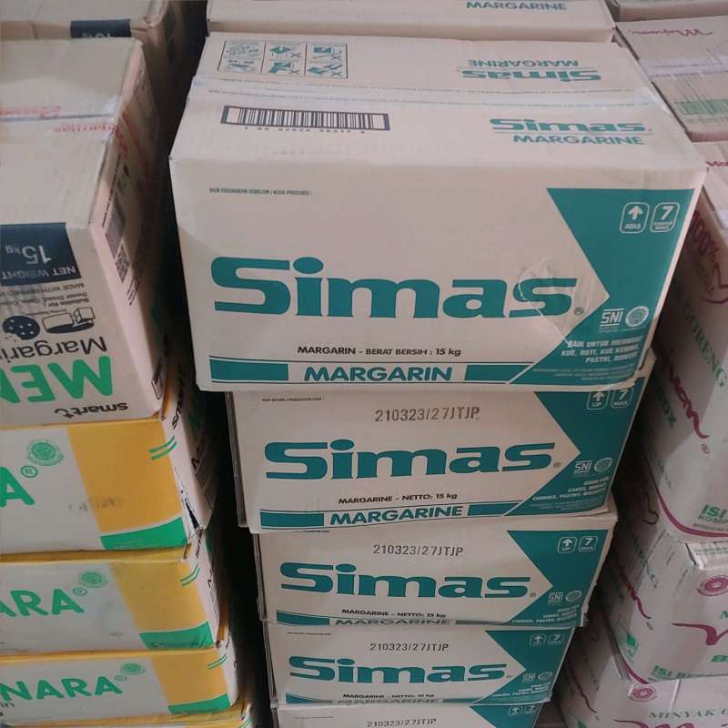 Promo Simas Margarine 15 Kg Diskon 7% Di Seller Meldia Cake - Kreo ...