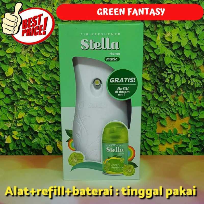 Jual Original Stella Matic Pengharum Ruangan Semprot Otomatis Elektrik ...