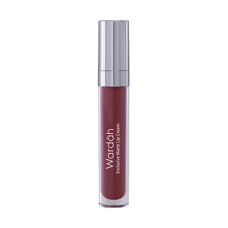 Jual Wardah Exclusive Matte Lip Cream Lipstick - 12 Plum It Up di ...