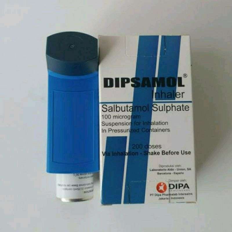 Promo asma inhaler 200 doses dipsa Diskon 50% di Seller Bunda adhel ...