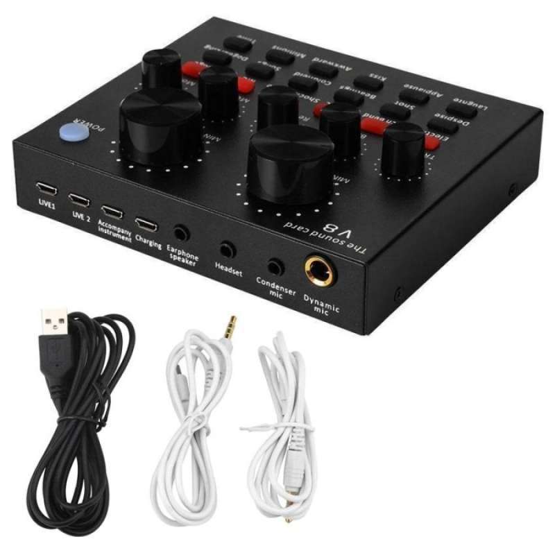 Promo Sound Card V8 Soundcard Audio Controller and Mixer ORIGINAL 100 % ...