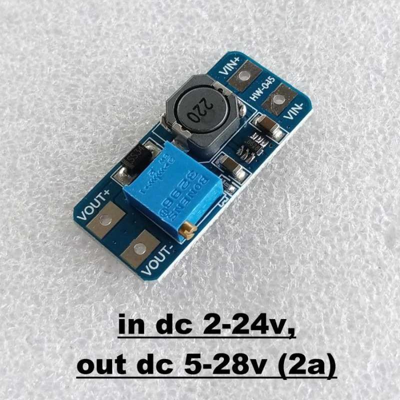 Jual Micro 2a MT3608 step up DC-DC modul di Seller mel store - Miagan ...