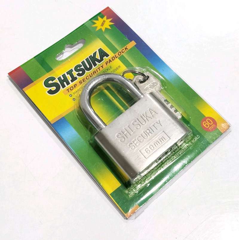 Jual Gembok Pagar Stainless 3 kunci 60mm Leher Pendek DAN XIANG (A14 ...