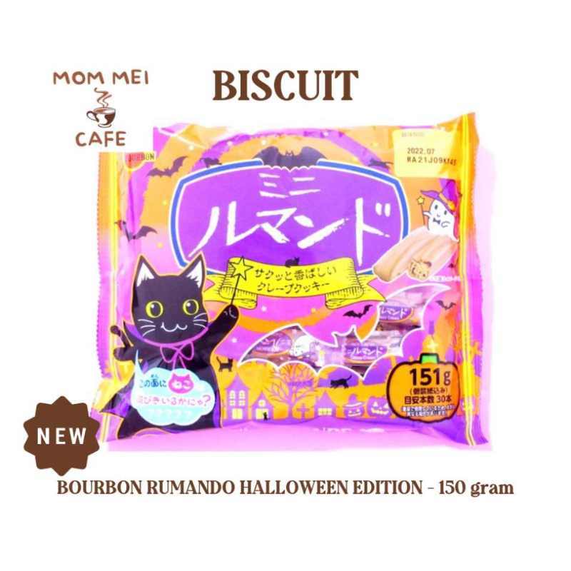Jual Biskuit BOURBON RUMANDO HALLOWEEN EDITION Biscuit di Seller Mom ...