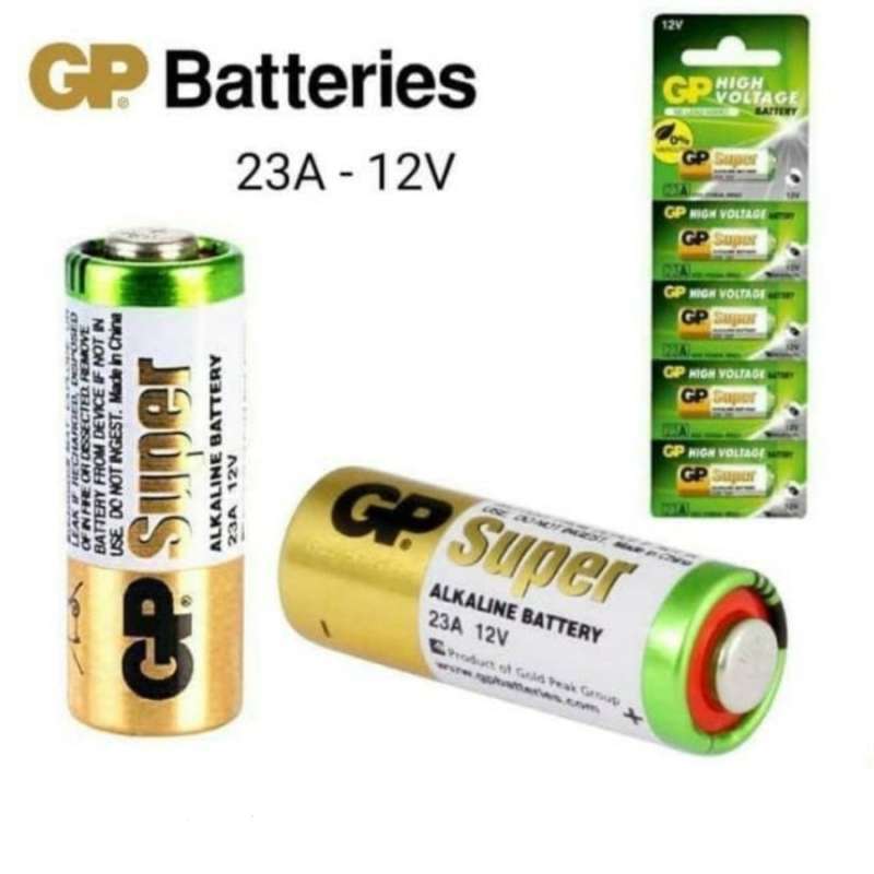 Promo Baterai Gp 23a 12v Mn21 L1028 Vr22 El12 Diskon 41% Di Seller ...