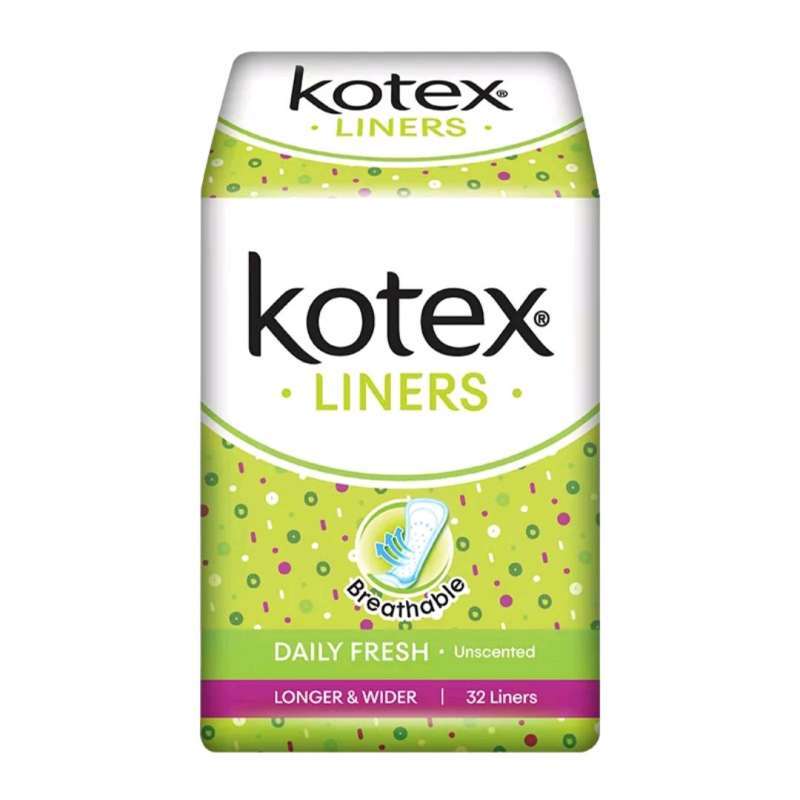 Jual KOTEX Liners Pantyliner KOTEX Longer & Wider Isi 32 Liners di ...