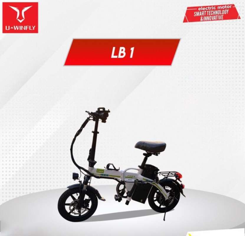 Jual Sepeda Motor Listrik Lipat Uwinfly Lb 1 Lithium Bike Roda Dua ...