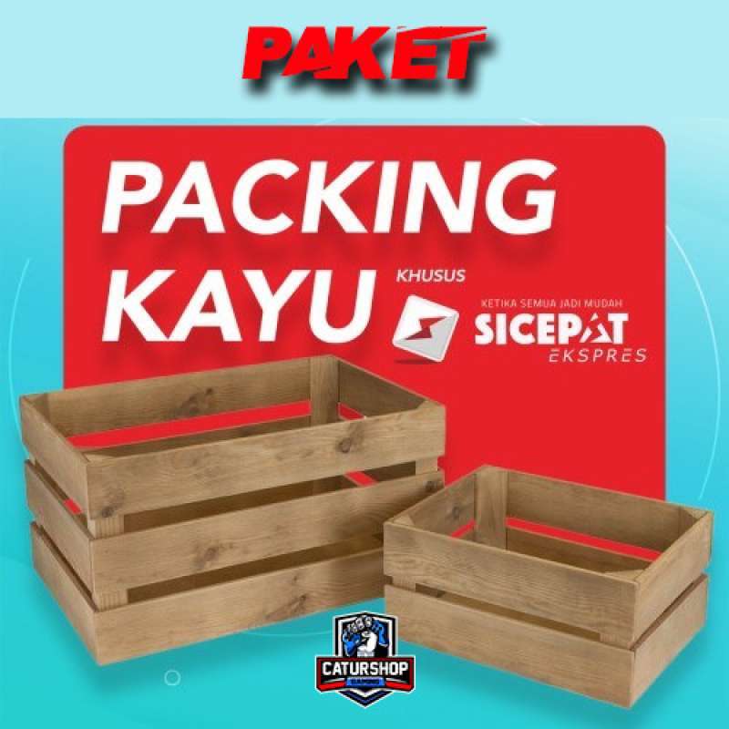 Jual Paket Packing Kayu Sicepat di Seller CaturshopGaming - Saptorenggo ...