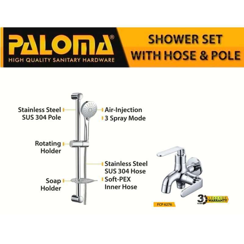 Jual Paket Kran Shower Air Panas Tiang Paloma Original Murah - Harga ...