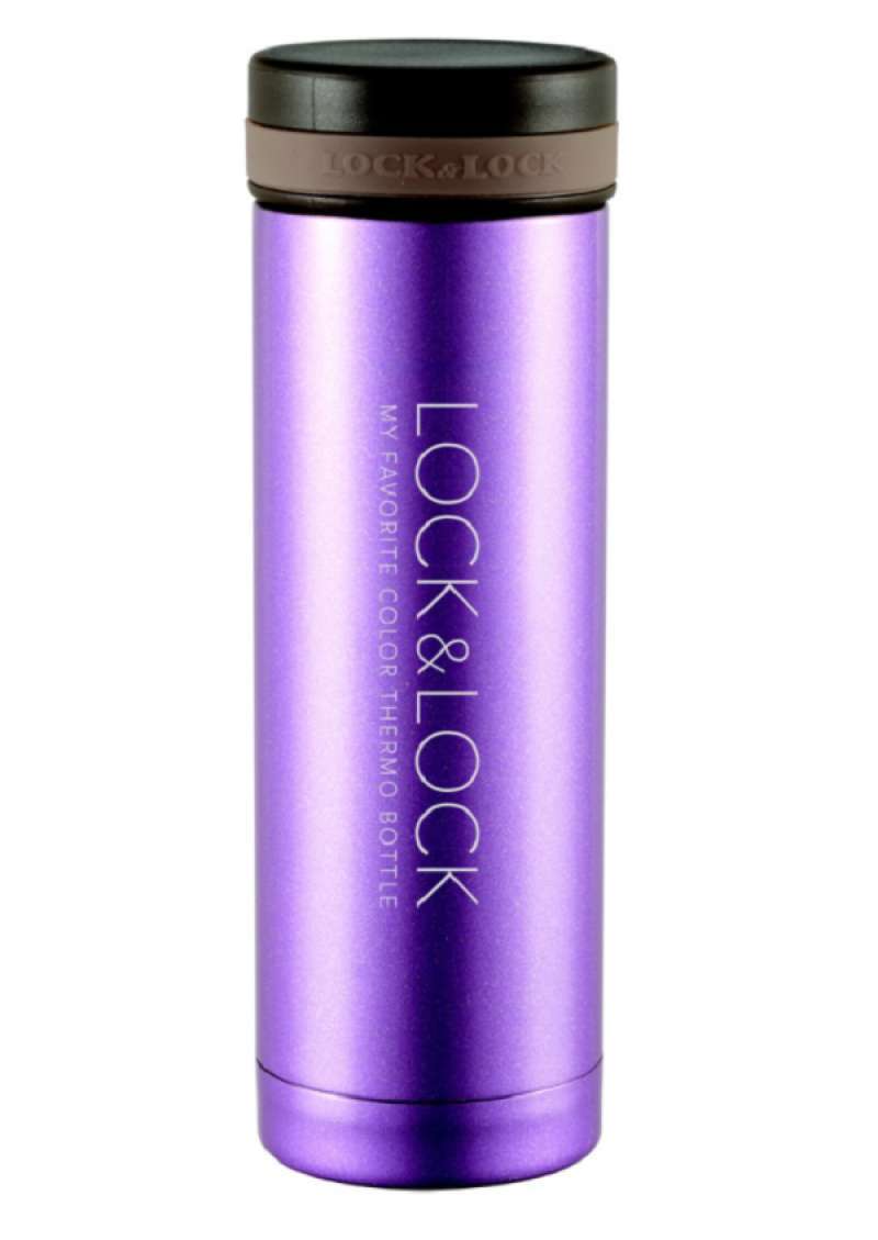 Promo Lock&Lock Mini Mug Botol Termos Air [300 mL] LockNLock - VIOLET ...