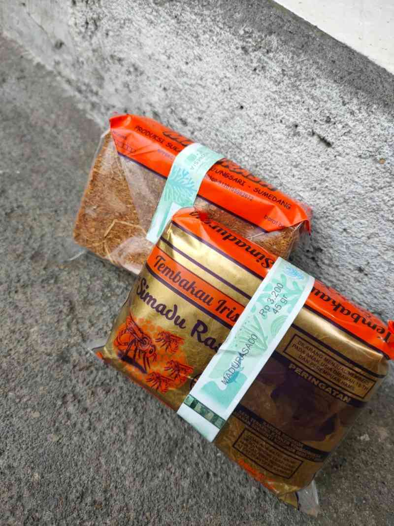 Jual Tembakau Linting Bungkusan Simadu Rasa di Seller Momsky Mbako dan ...