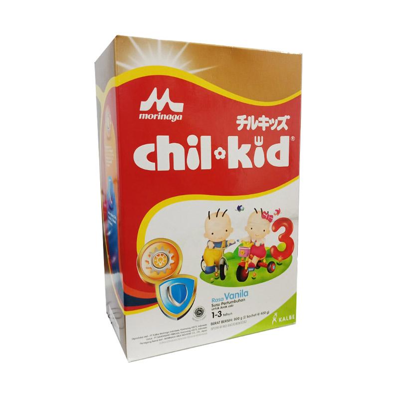 Jual Morinaga Chil Kid 3 Vanila Reguler Susu Formula [800 g] di Seller ...
