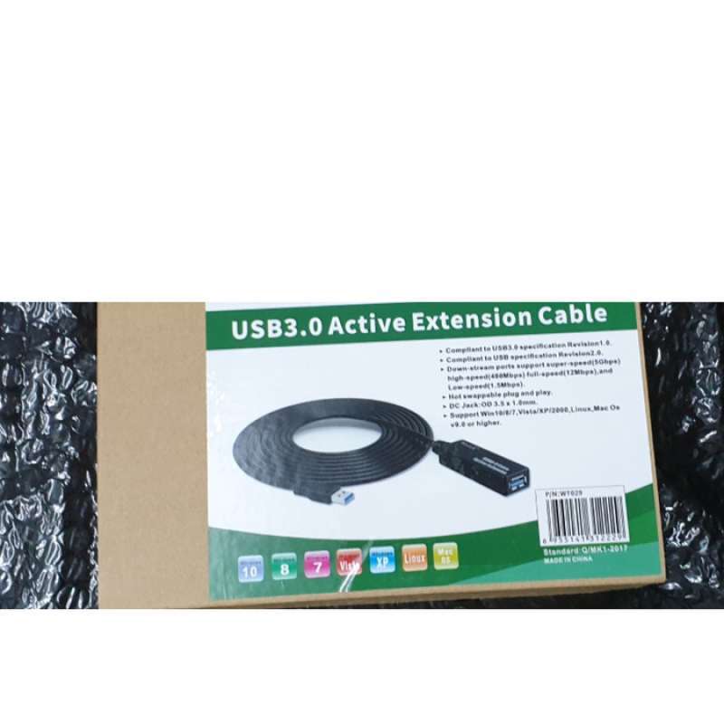 Promo USB 3.0 Active Extension Cable 5 Meter Diskon 26% di Seller ...