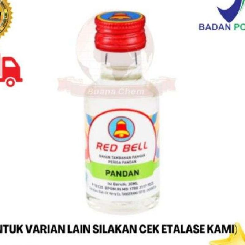 Jual Perisa Makanan Kelapa Red Bell 30ML HALAL / Coconut Essence Red ...