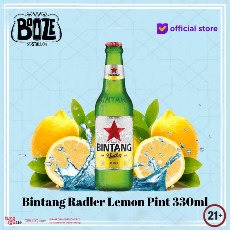 Jual Bir Bintang Radler Lemon 330ml di Seller Booze Stall Official ...