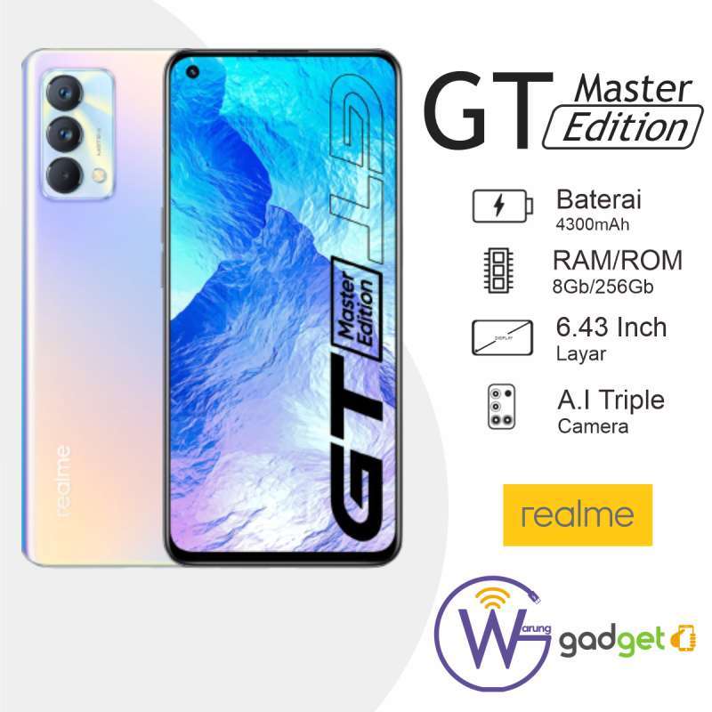 Jual REALME GT MASTER EDITION 8/256 RAM 8GB INTERNAL 256GB GARANSI ...