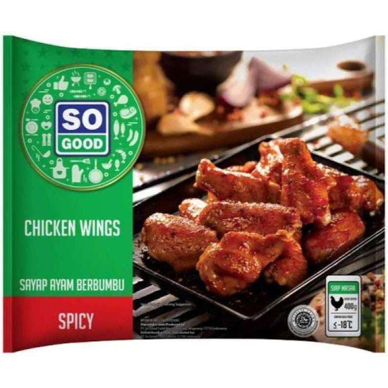 Jual So good spicy wings 400gr pak di Seller Farmers Market Bintaro ...