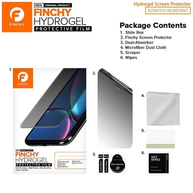 Promo Finchy Anti Gores One+ 7 Pro Hydrogel Premium Screen Protector ...