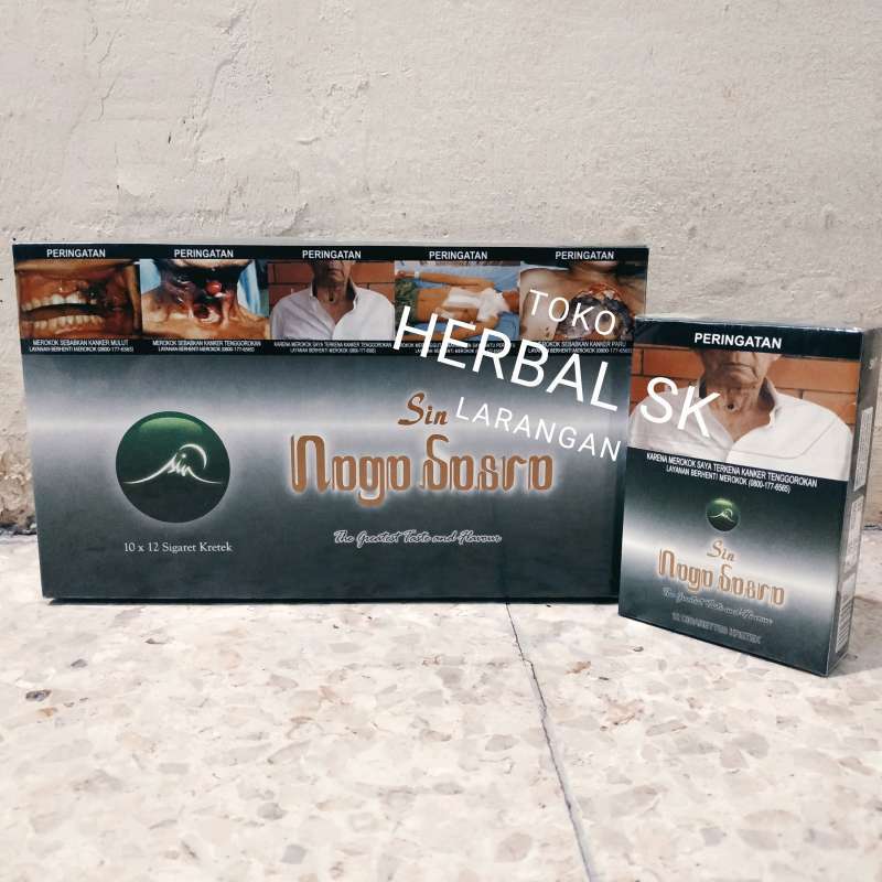 Jual Rokok Herbal Sin Nogo Sosro 1 Bungkus Di Seller Hanzie Store ...