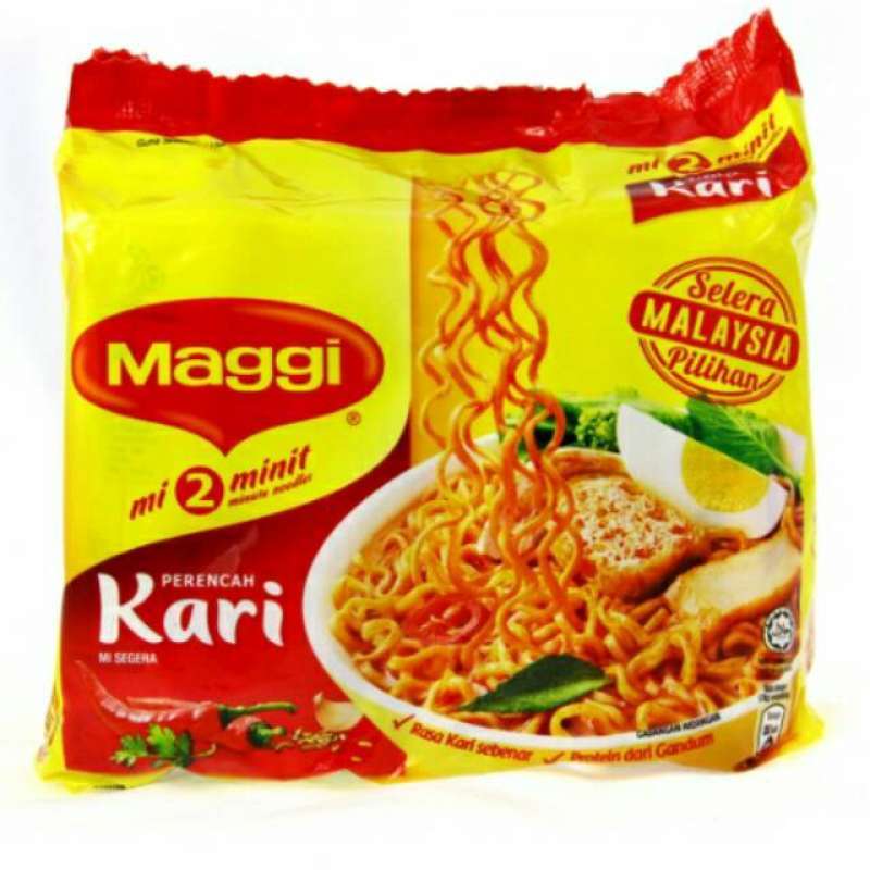 Jual Mie Instan Selera Malaysia Maggi Perisa Masak 2 Menit isi 5 x 77g ...