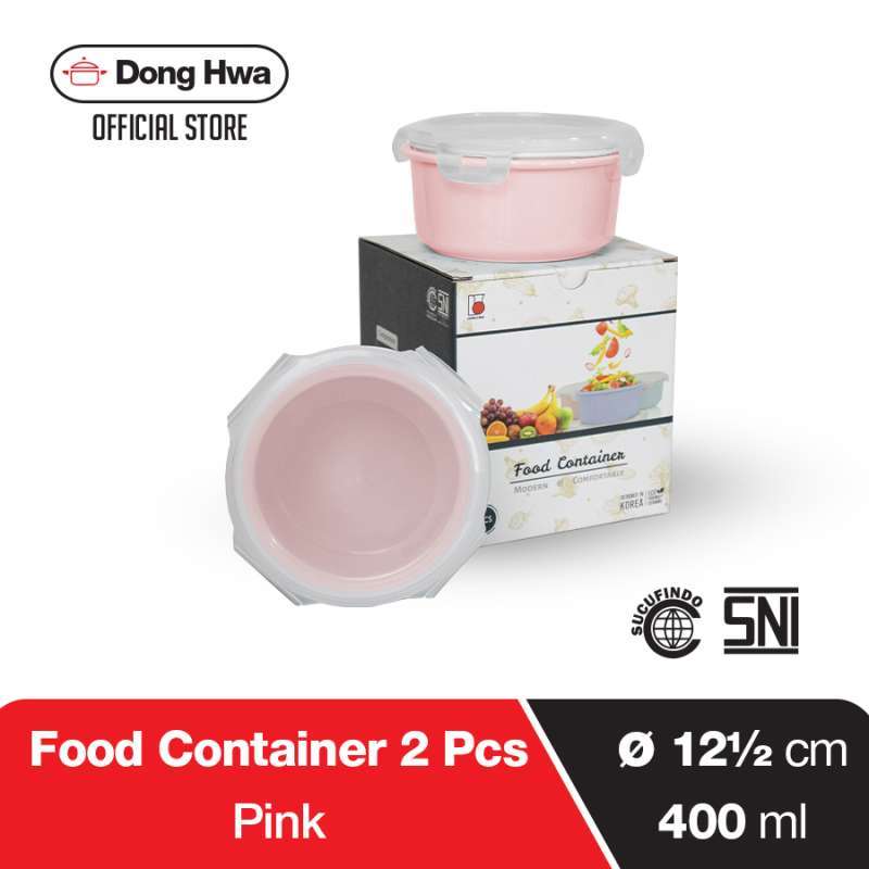 Jual Dong Hwa Special Set Food Container [400 mL/ 2 pcs] di Seller ...