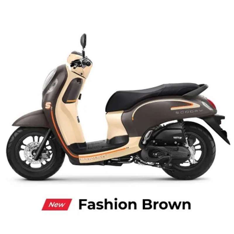 Promo Honda All New Scoopy Fashion JABODETABEK (NEW COLOR) - Black ...