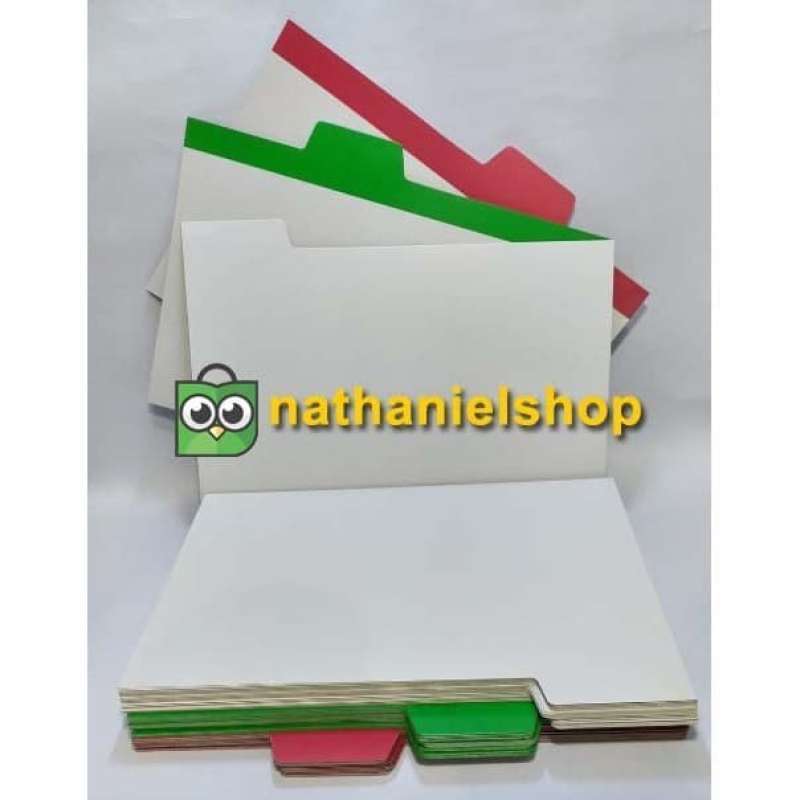 Jual Gratis Ongkir Guide / Sekat Arsip / Dokumen (peralatan Kearsipan ...