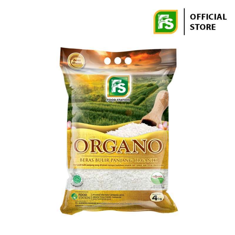 Jual Fs Beras Organo [4 Kg] Di Seller Food Station Tjipinang Jaya ...