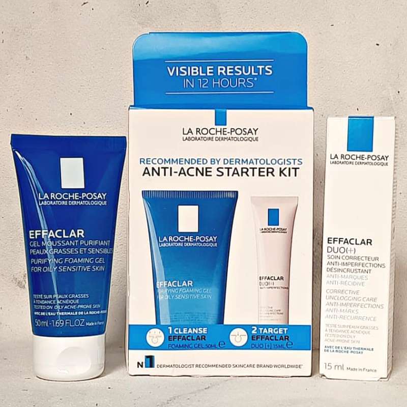 Jual La Roche Posay Effaclar Anti-Acne Starter Kit di Seller Kimora ...