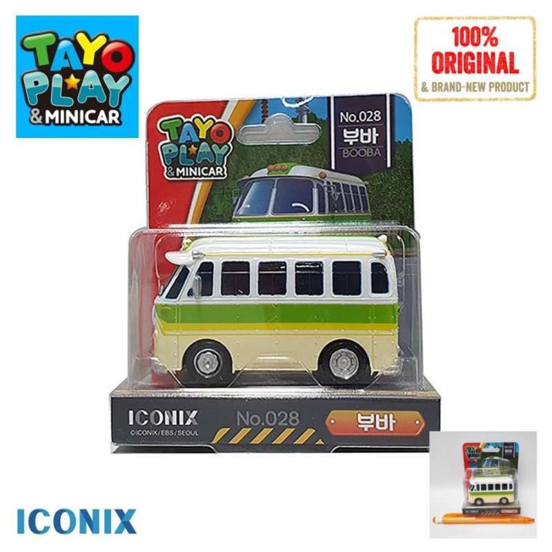 Promo Iconix Tayo The Little Bus Play Minicar Booba Korean Toys ...