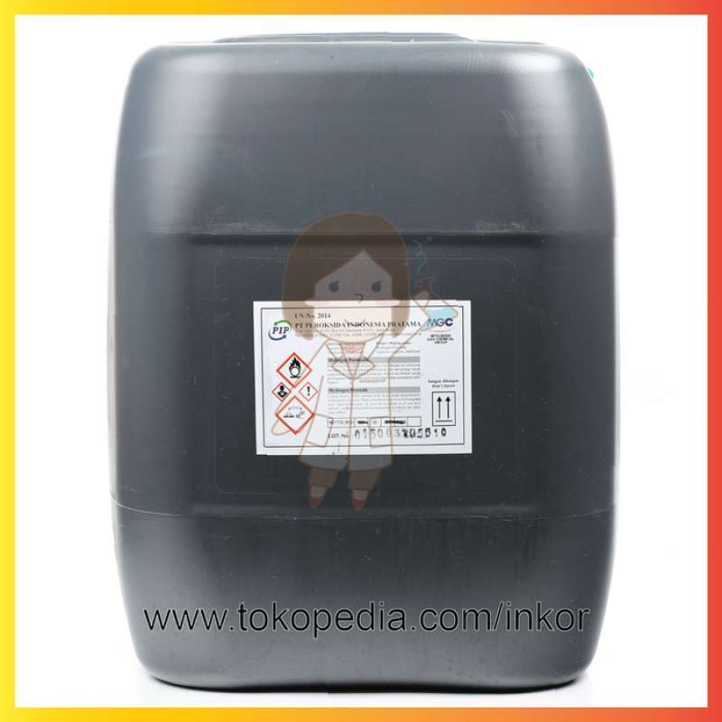 Jual HYDROGEN PEROXIDE H202 CAIR JERIGEN 35KG di Seller WELOVEYOUU ...