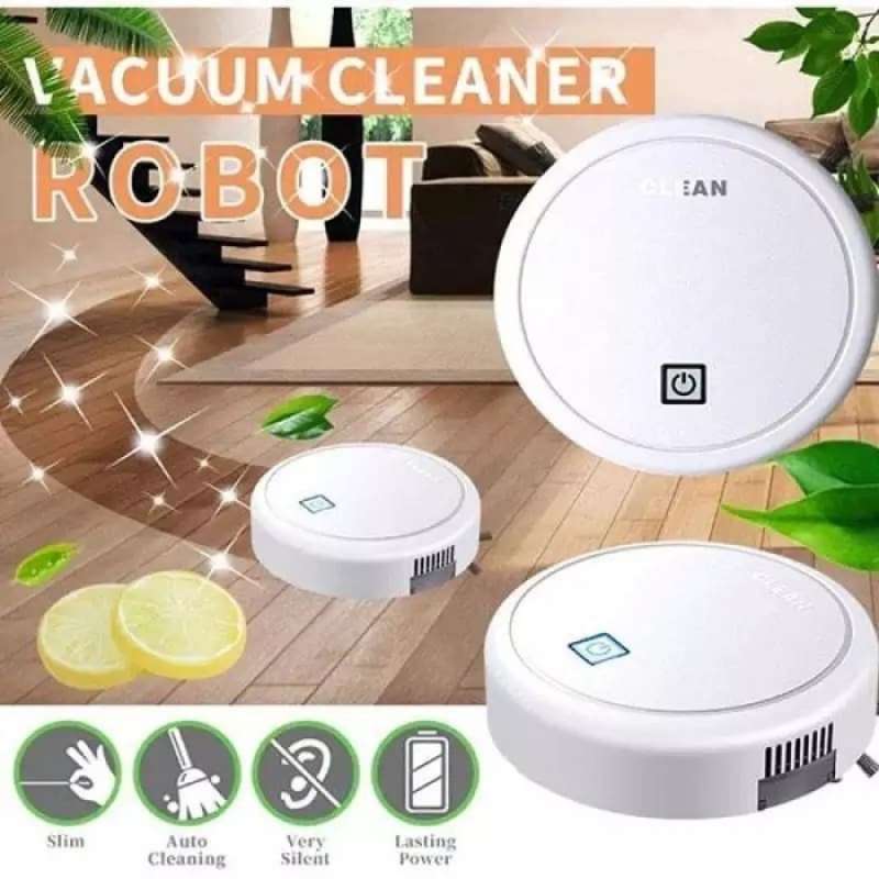 Jual BEST PROMO PENYEDOT DEBU OTOMATIS ROBOT PEMBERSIH LANTAI VACUUM CLEANER ES23 di Seller ...