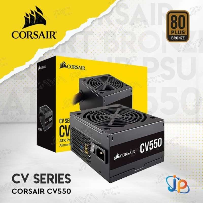 Jual Corsair CV550 550Watt PSU/ Power Supply 550W 80 Plus Bronze di ...