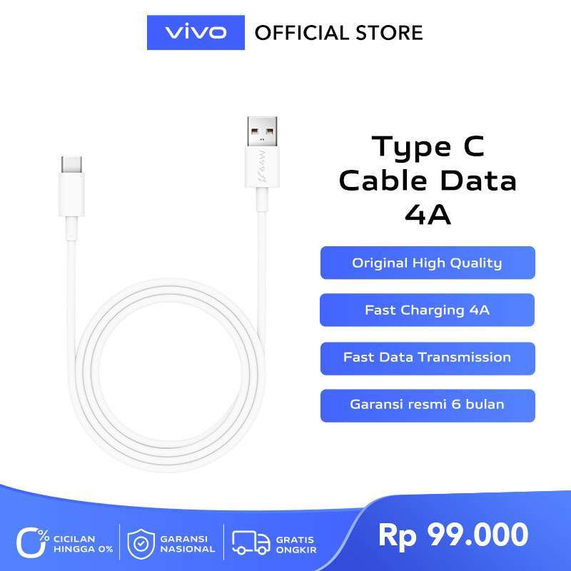 Jual vivo Original Type-C Cable Data 4A di Seller vivo Indonesia ...