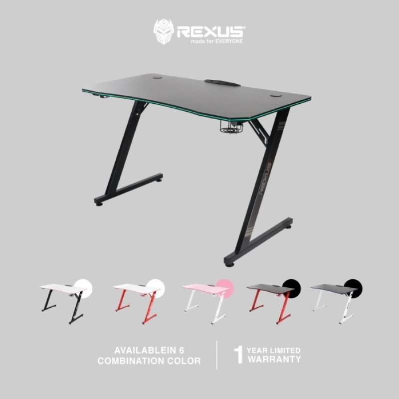 Jual Rexus Gaming Desk DIRA RGB Lighting - Meja Gaming RGB Lighting ...