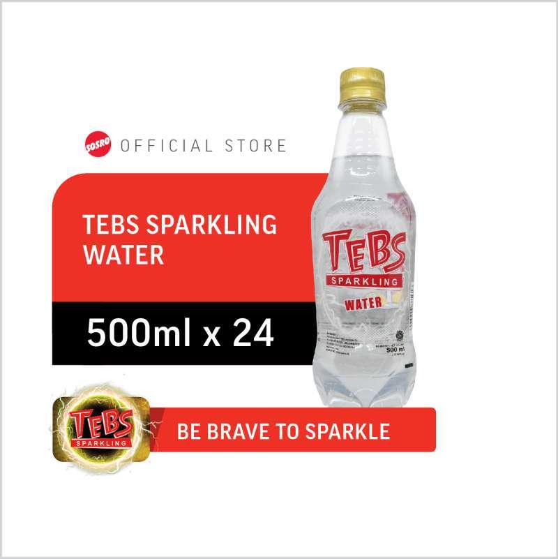 Jual Tebs Sparkling Water Pet 500 Ml Isi 24 Botol Di Seller Sosro ...
