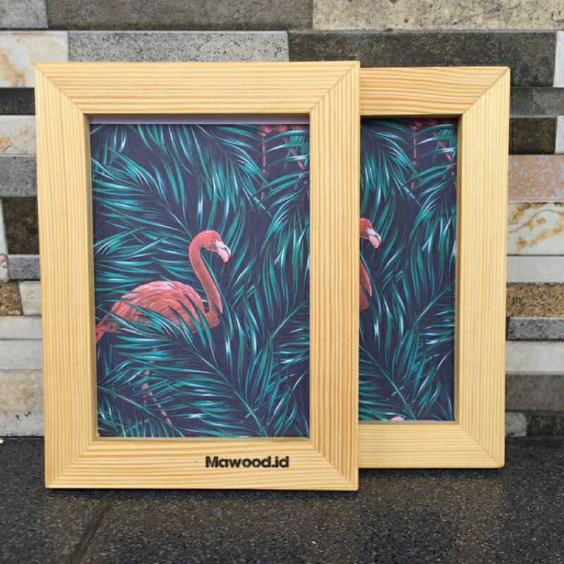 Jual Frame foto 5R pigura kayu jati belanda di Seller Mawood.id ...