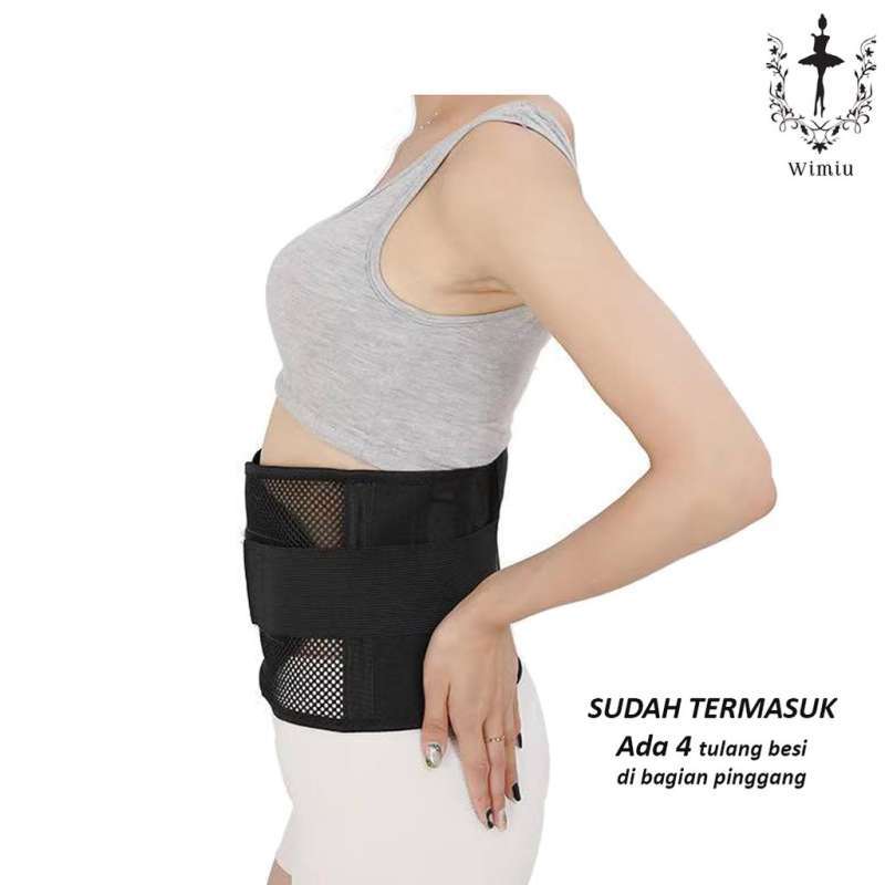 Promo Wimiu Korset Lumbal Korset Lumbar Pinggang Tulang Belakang Saraf ...