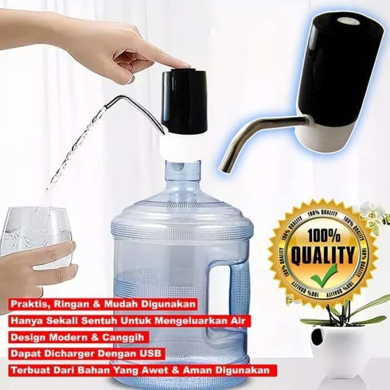 Jual BEST SALE POMPA GALON ELEKTRIK USB WATER PUMP AUTOMATIC ALAT ...