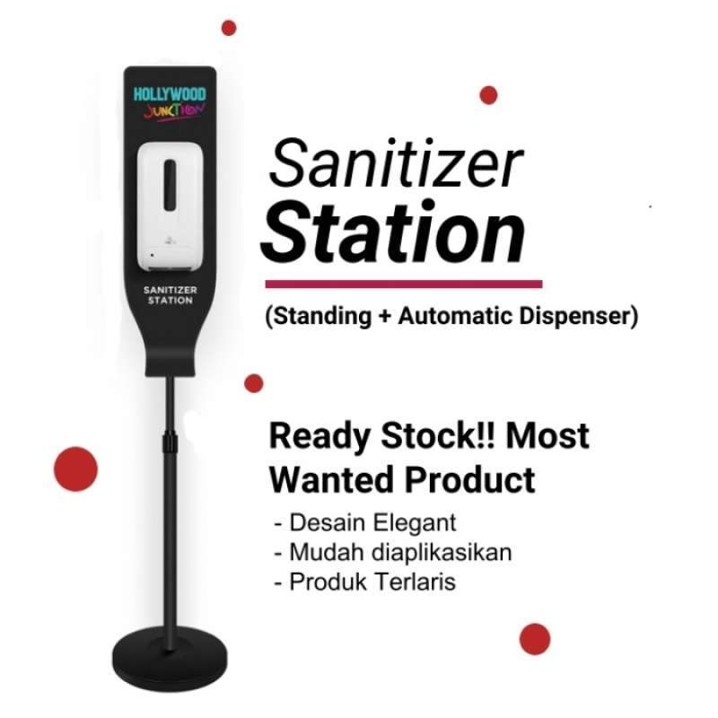 Jual Stand Sanitizer/Automatic Sanitizer/Hand Sanitizer/Dispenser ...