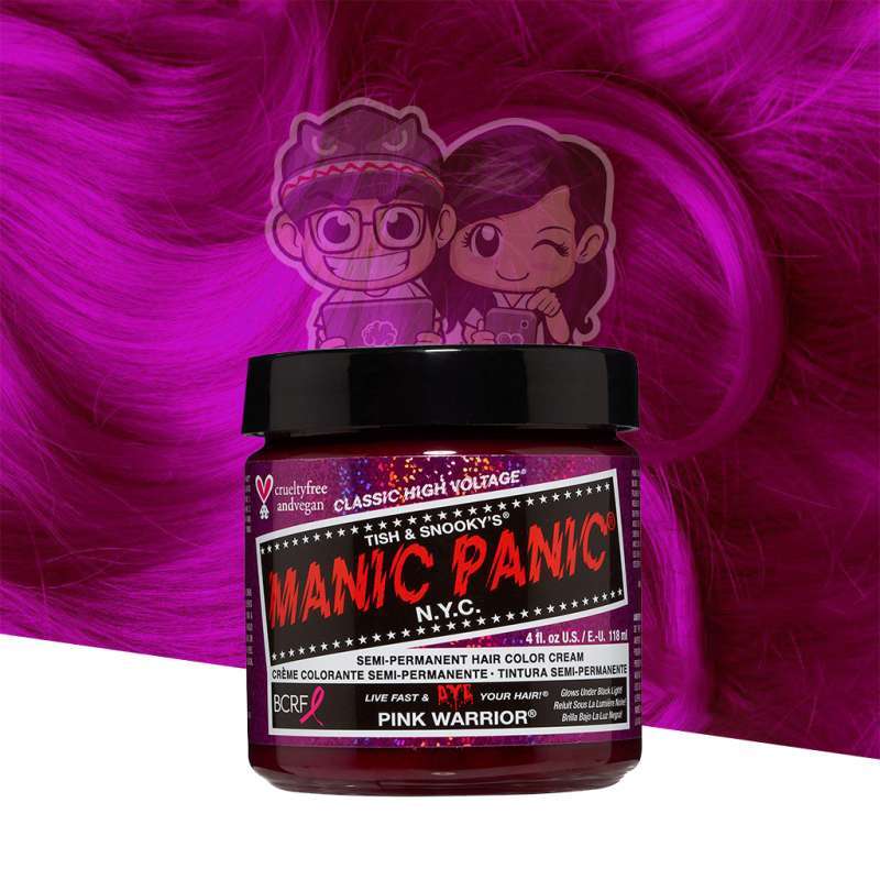 Jual Manic Panic Classic Pink Warrior di Seller Binkdotz Official Store ...