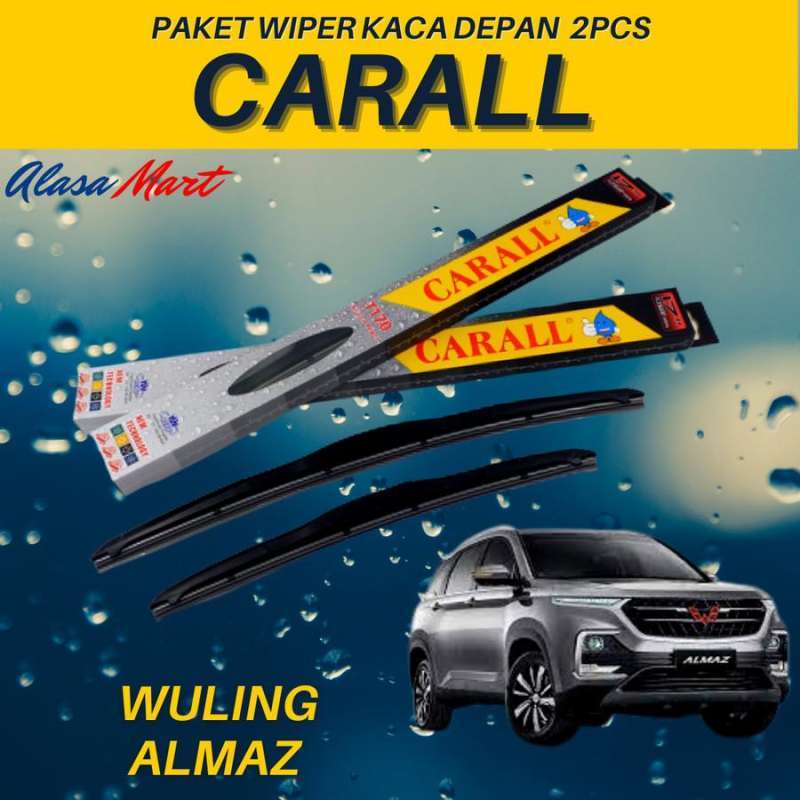 Jual Wiper Karet Kaca Depan Wuling Almaz Original Carall Premium Hybrid di Seller Alasa Mart ...