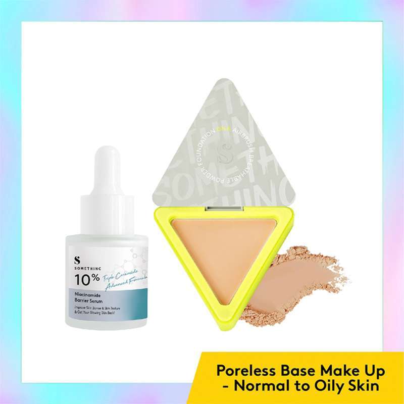 Jual SOMETHINC Poreless Base Make Up - Normal to Oily Skin (10% ...