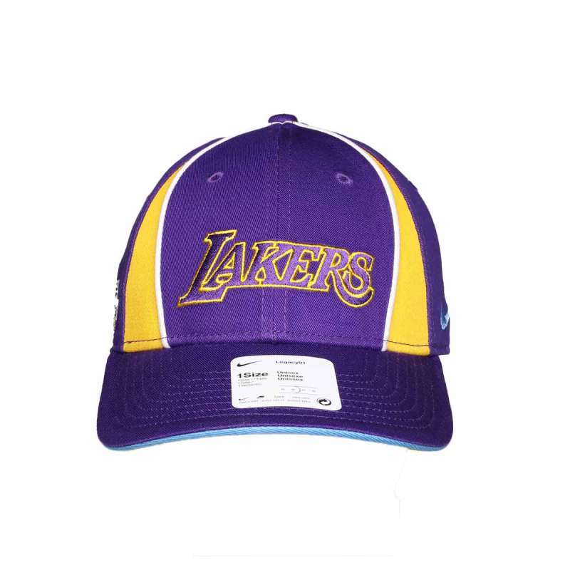 Jual NIKE Unisex Basketball Los Angeles Lakers Legacy 91 Topi Basket ...